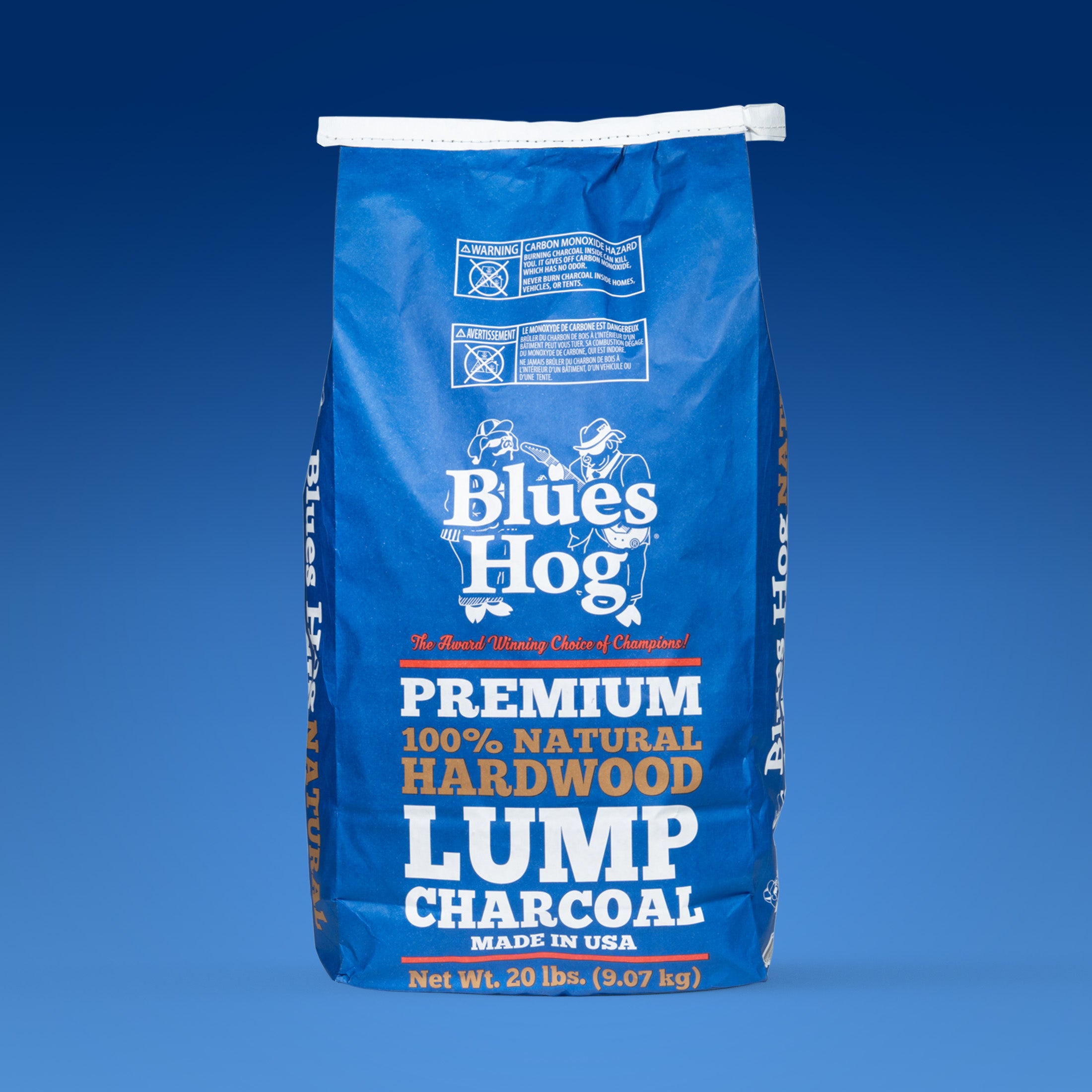 Blues Hog Natural Lump Charcoal 20 lb.